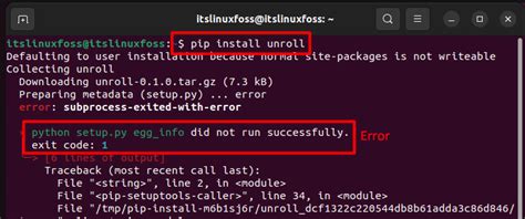 How To Fix The “python Setuppy Egginfo Failed With Error Code 1