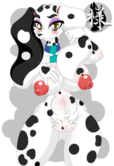 Rule 34 101 Dalmatian Street 101 Dalmatians Anthro Black Body Black