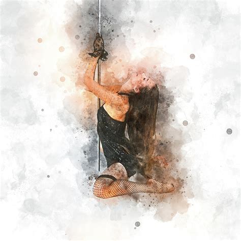 Sexy Pole Dancer Photograph By Ilan Rosen Pixels