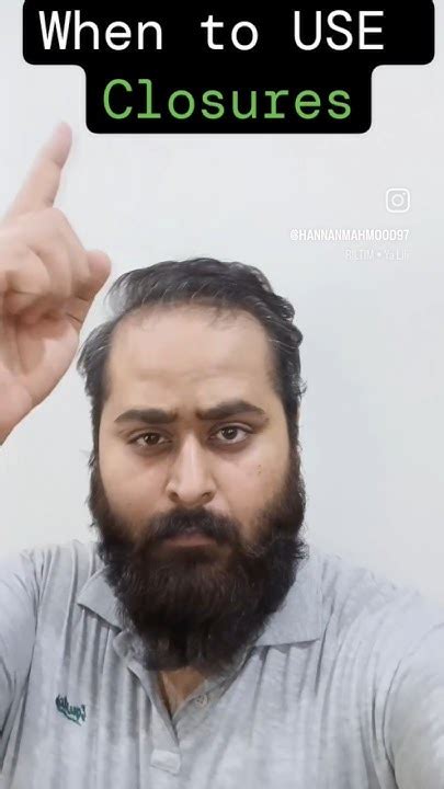 When To Use Closures In Javascript Javascript Coding Shorts Youtube