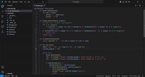 Finished Tic Tac Toe Game With Python Nandini Kasi Posted On The