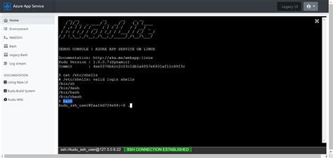 using newui azure app service kudulite github wiki