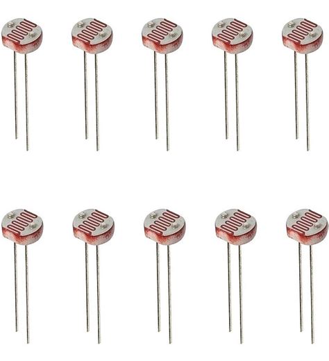 Ldr Sensor De Luminosidade 5mm 10 Peças Smartcomp Seu Fornecedor Confiável Atendemos Pessoa