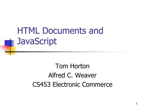 Ppt Html Documents And Javascript Powerpoint Presentation Free Download Id5575106