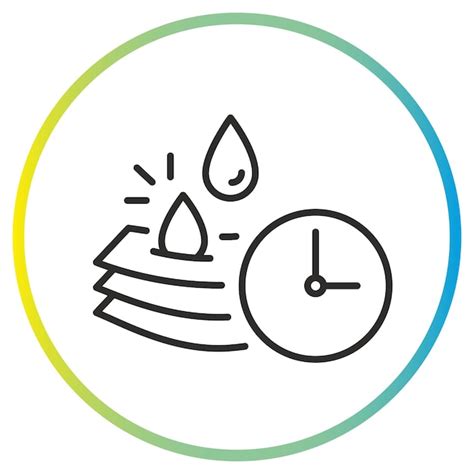 Premium Vector Liquid Absorption Rate