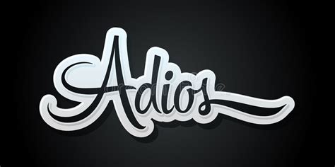 Adios Text Stock Illustrations 31 Adios Text Stock Illustrations