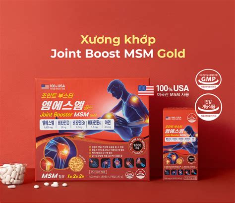 Xương Khớp Joint Boost Msm Gold Dược Mỹ Phẩm Daycell Việt Nam
