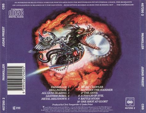 Judas Priest Painkiller Album Cover
