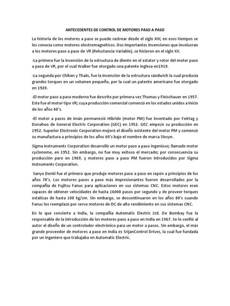 antecedentes control de motores pdf