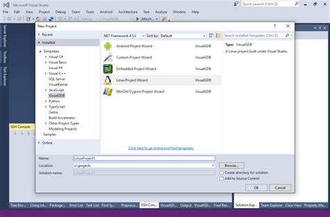 Using Visual Studio To Develop Linux Apps VisualGDB Tutorials