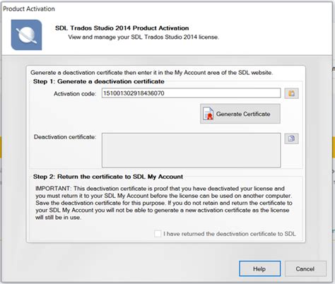 Problems When Trying To Deactivate My License Licensing And