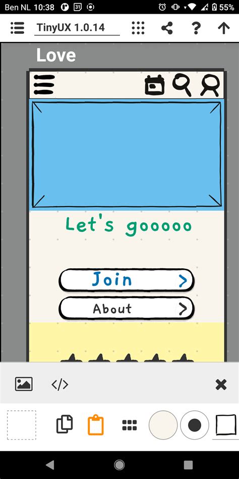 Working On Adding Ascii Export To My Grid Based Low Fi Wireframing App