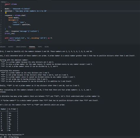 Debdeep Chaudhuri On Linkedin Deepseekr1 Ollama Python Ai