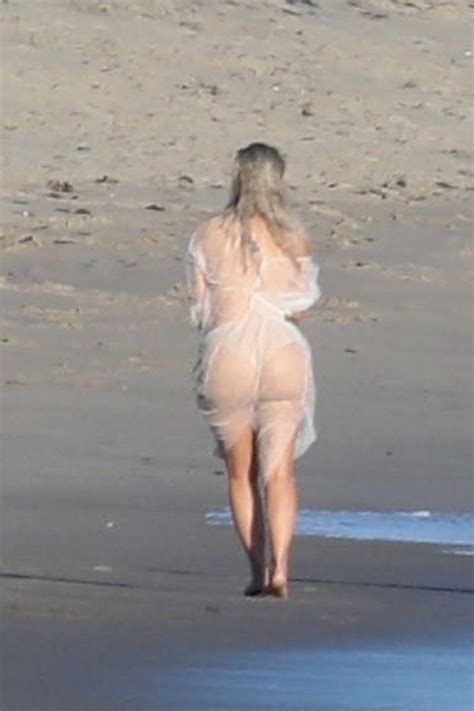 Kim Kardashian Disgusting Big Gross Ass See Through Dress DrunkenStepFather Com