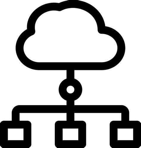 This Icon Or Logo Cloud Algorithm Icon Or Other Where The Result Of Technological Sophistication