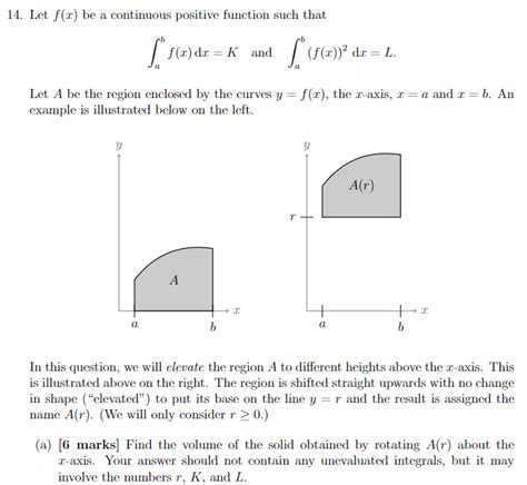 Solved Let F X Be A Continuous Positive Function Such Chegg