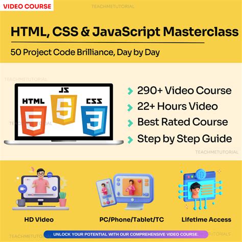 50 Projects In 50 Days Bootcamp Html Css And Javascript Mastery Shopee Malaysia