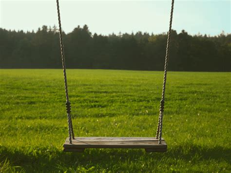 Swing Grass Leisure Free Photo On Pixabay