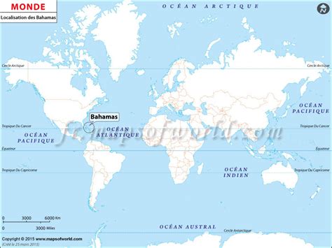 Où Est Bahamas Localisation Des Bahamas Sur La Carte Du Monde