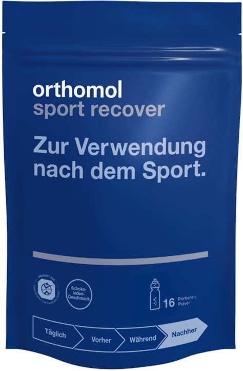 Orthomol-Produkte in der Produktübersicht