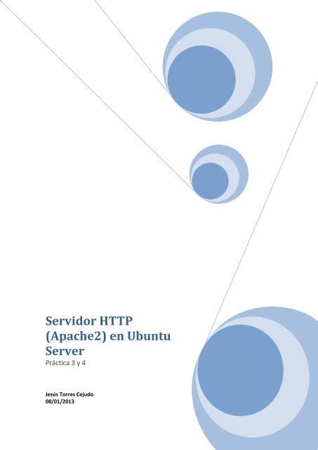 Servidor Apache2 En Ubuntu Server