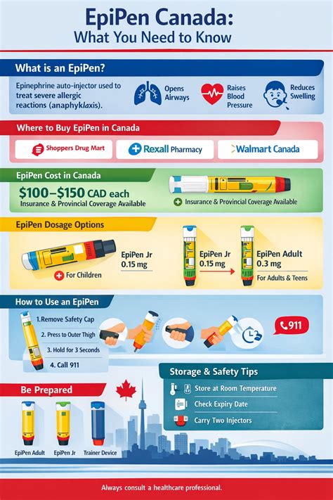 Epipen Canada Cost Availability Dosage And How To Use