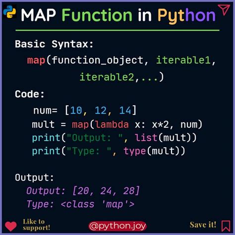 python enthusiast data engineer 💻 👨‍💻 explore python s powerful map