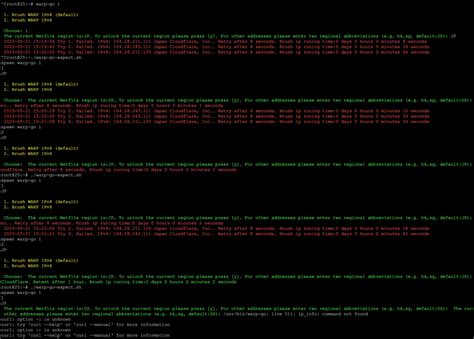 Help Wanted 求助 · Issue 403 · Fscarmenwarp · Github