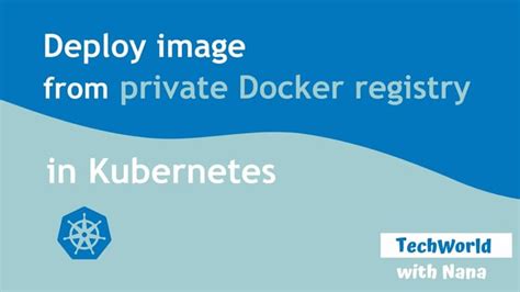 pull image from private docker registry in kubernetes cluster demo