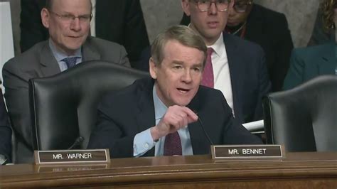 Sen Michael Bennet From Colorado Questions Robert F Kennedy For