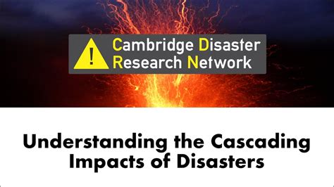 Understanding The Cascading Impacts Of Disasters Youtube