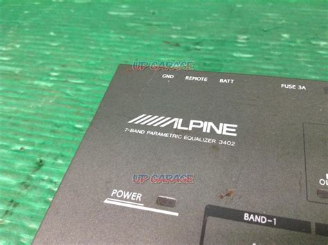 Alpine 3402 7 Band Parametric Equalizer Equalizer Croooober