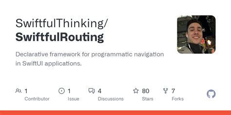 Github Swiftfulthinkingswiftfulrouting Declarative Framework For Programmatic Navigation In