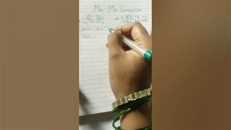 Max Min Compositionnutanguide Youtube