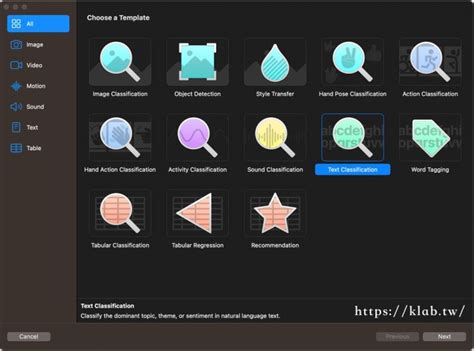 不用寫程式的機器學習，使用xcode的create Ml訓練電腦分類文章－text Classification以簡訊分類為例 Kyle