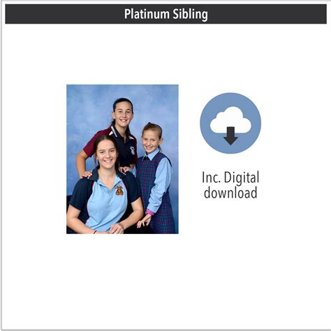 Platinum Sibling School Photos Montage