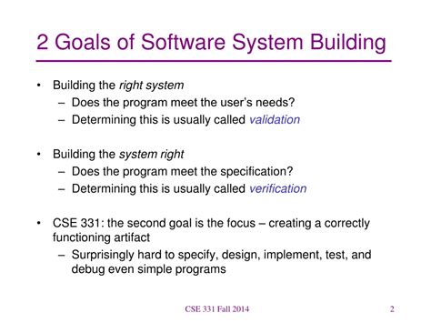 PPT Building Software Systems Goals Challenges And Modular Design PowerPoint Presentation