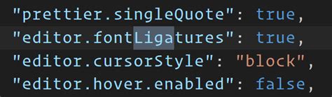 Ligatures Are Not Working In Integrated Terminal Issue Microsoft Vscode GitHub