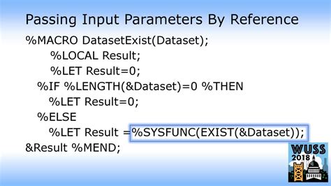 passing simple and complex parameters in and out of macros ppt download