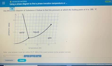 Solved Using A Phase Diagram To Find A Phase Transition Chegg