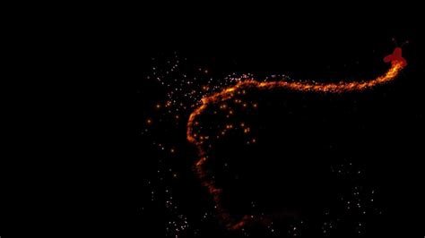 Fire Trail Using Trapcode Particular Youtube