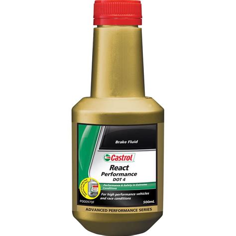 Castrol Response Brake Fluid Super DOT 4 - 500mL | Supercheap Auto