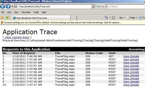 Debugging Tracing And Instrumentation In NET And ASP NET FAQ With Full Video CodeProject
