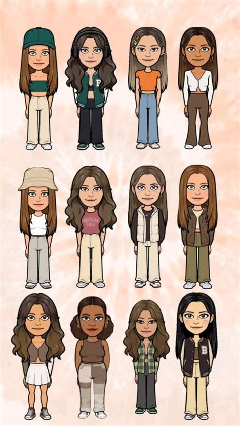Snap De Bitmoji Cute Bitmoji Ideas Snapchat Cute Snapchat Bitmoji Ideas Bitmoji Outfits Baddie