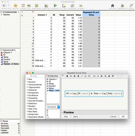 Solved How To Hide And Exclude Rows Based On Multiple Criteria Jmp