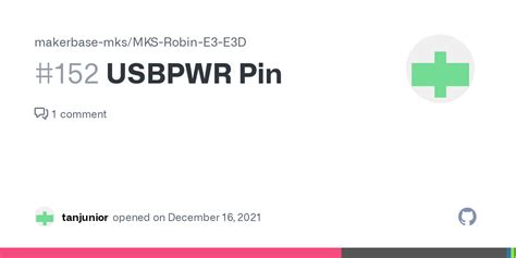Usbpwr Pin · Issue 152 · Makerbase Mks Mks Robin E3 E3d · Github