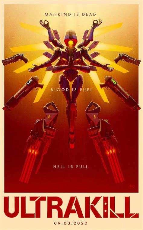 Download Ultrakill Game Artwork Poster Wallpaper Wallpapers Com