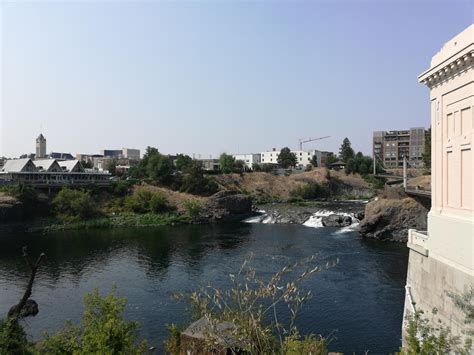 Upper Spokane Falls In Riverfront Park R Pacificnorthwest