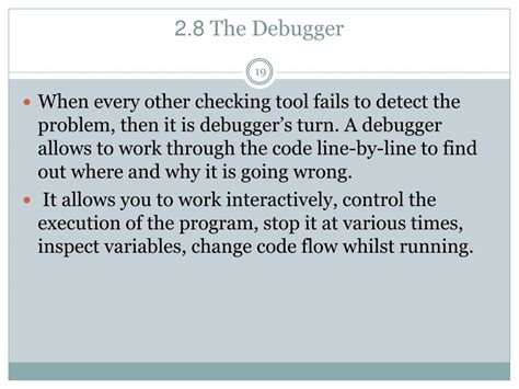 ppt software debugging and debugging techniques powerpoint