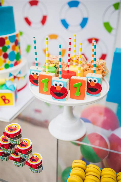Elmo Birthday Party Ideas Photo 2 Of 33 Catch My Party